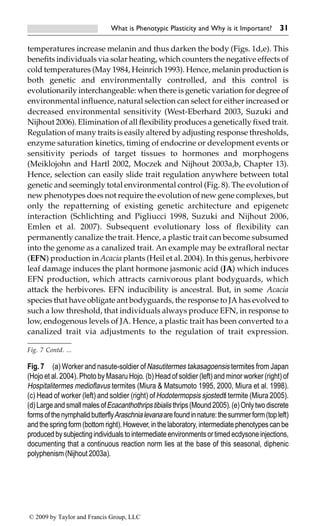 Phenotypic Plasticity Of Insects Mechanisms And Consequences Douglas ...