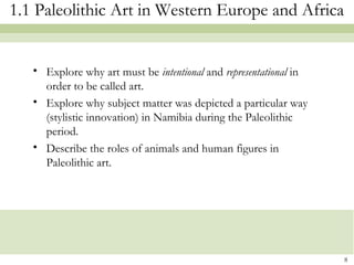 Chapter 1 - Art Before History | PPT