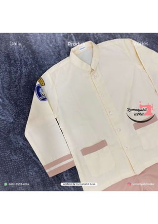 Jait Custom Seragam by Rumah Jahit Azka | PDF