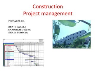 PPT- Importance of Construction Project Management | PPT