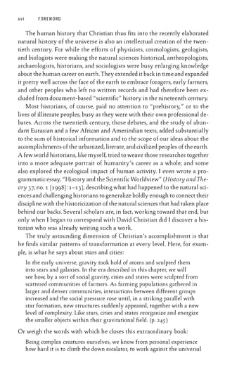 Maps Of Time An Introduction To Big History California World History ...