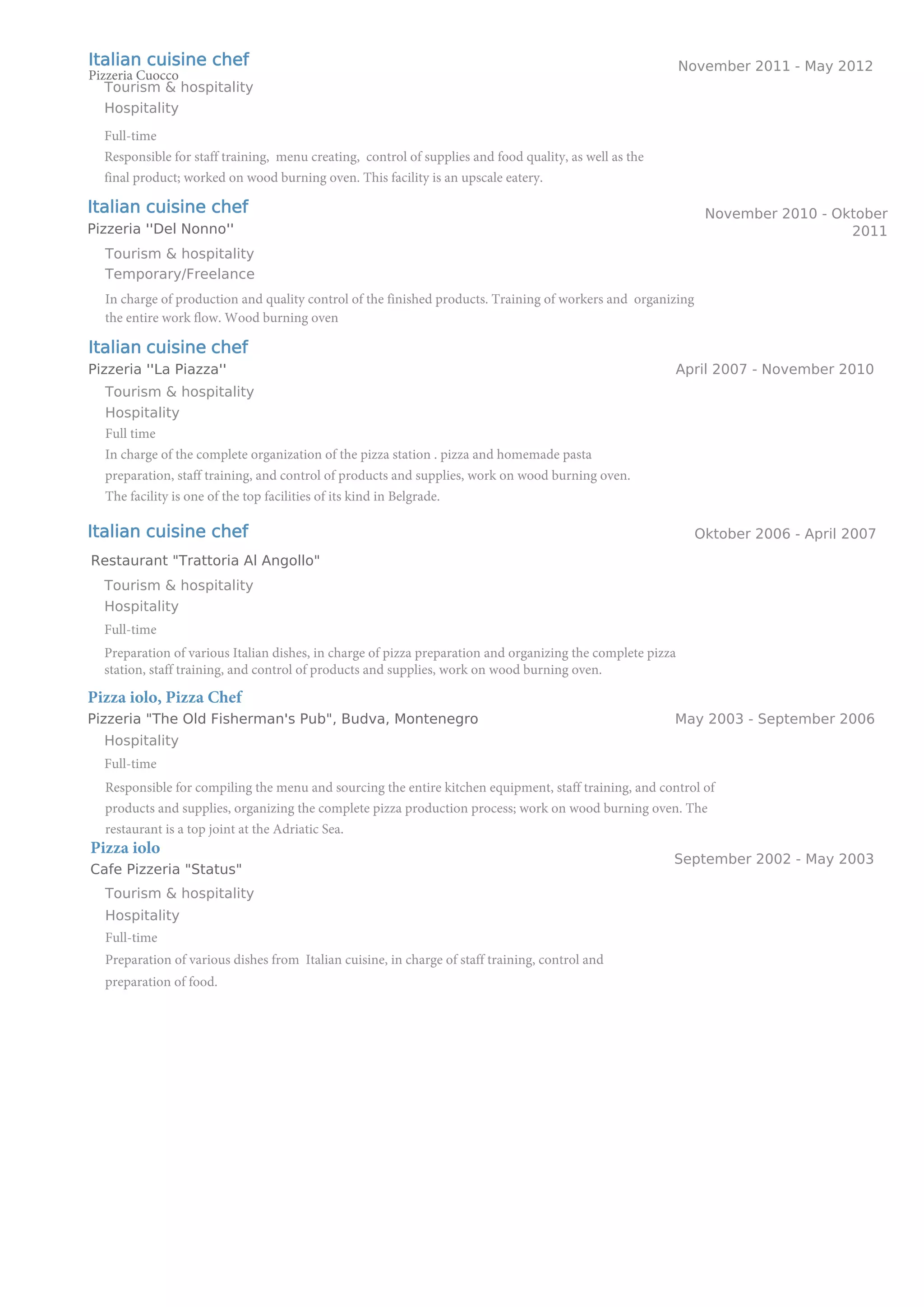 Vladimir Brkusanin-CV | PDF