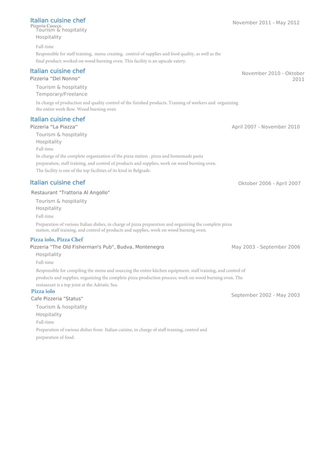 Vladimir Brkusanin-CV | PDF