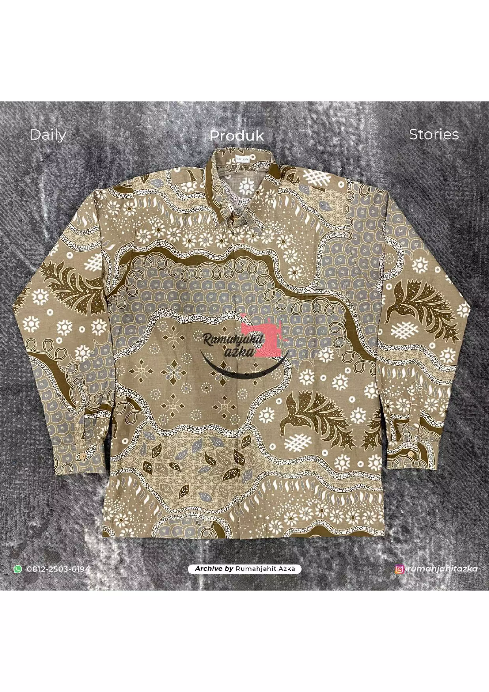 Batik Kemeja Modern by Rumah Jahot Azka | PDF