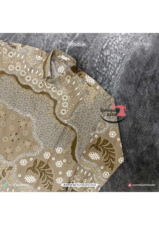 Batik Kemeja Modern by Rumah Jahot Azka | PDF