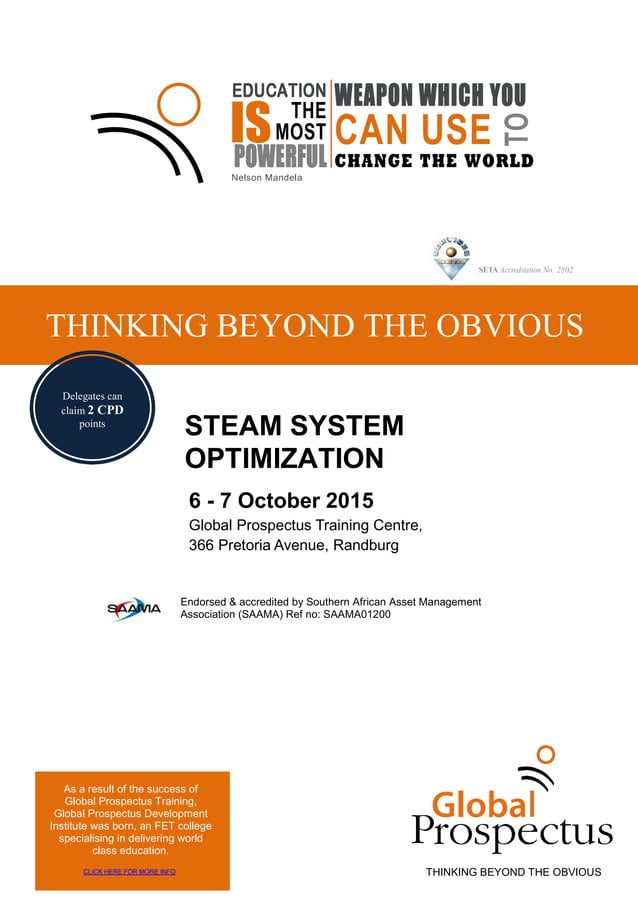 Steam System Optimization | PDF