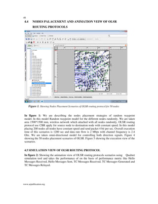 Performance Analysis and Simulation of OLSR Routing Protocol in MANET | PDF