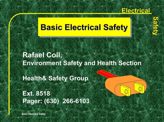 113810-basic-electrical-safety-presentation-attached-electrical-safety.ppt