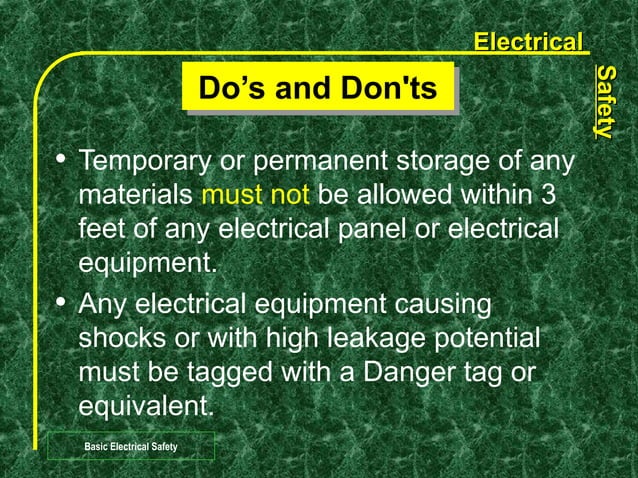113810-basic-electrical-safety-presentation-attached-electrical-safety.ppt