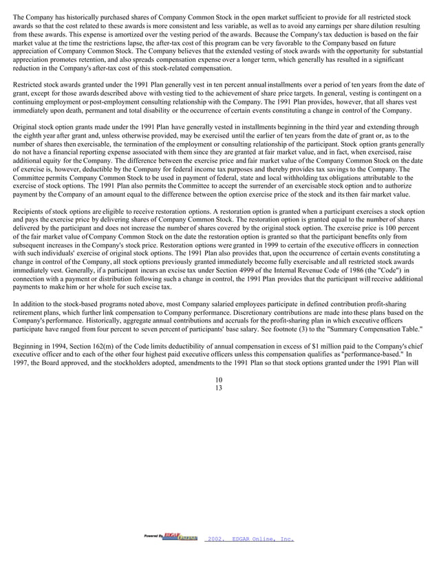 masco Proxy Statements 2000- | PDF