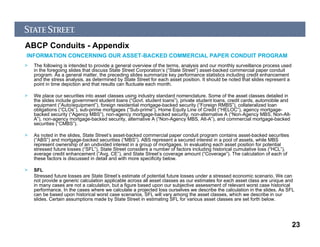 state street corp Asset Backed Commercial Paper Presentation | PDF ...