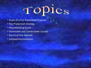 Fire Prevention Presentation-a | PPT