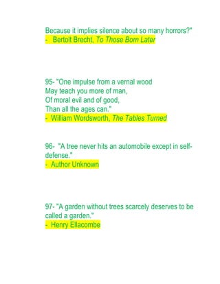 113 best quotations about trees | PDF