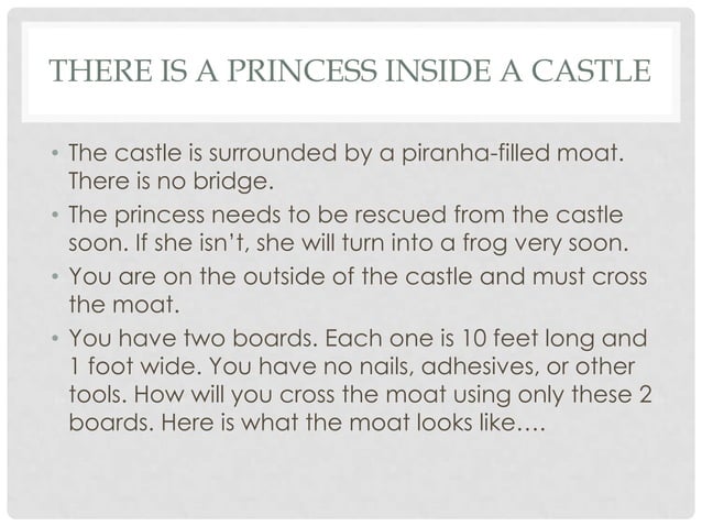 crossing a moat | PPTX