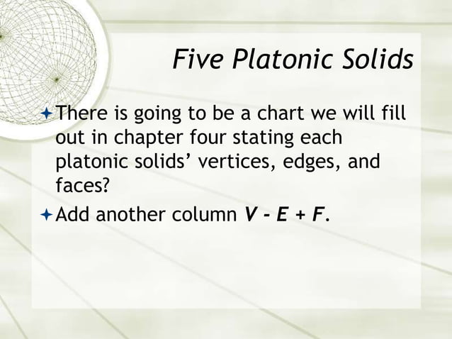 Euler Characteristic Theorem Ppt
