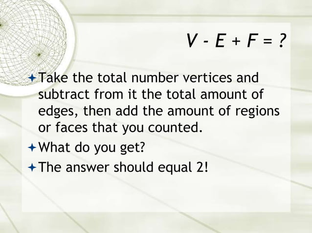 Euler Characteristic Theorem Ppt