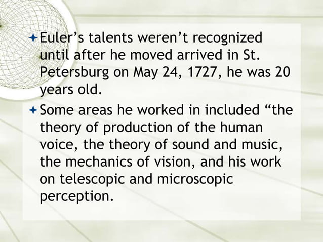 euler characteristic theorem | PPT