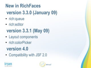 Building RIA Applications with RichFaces | PPT
