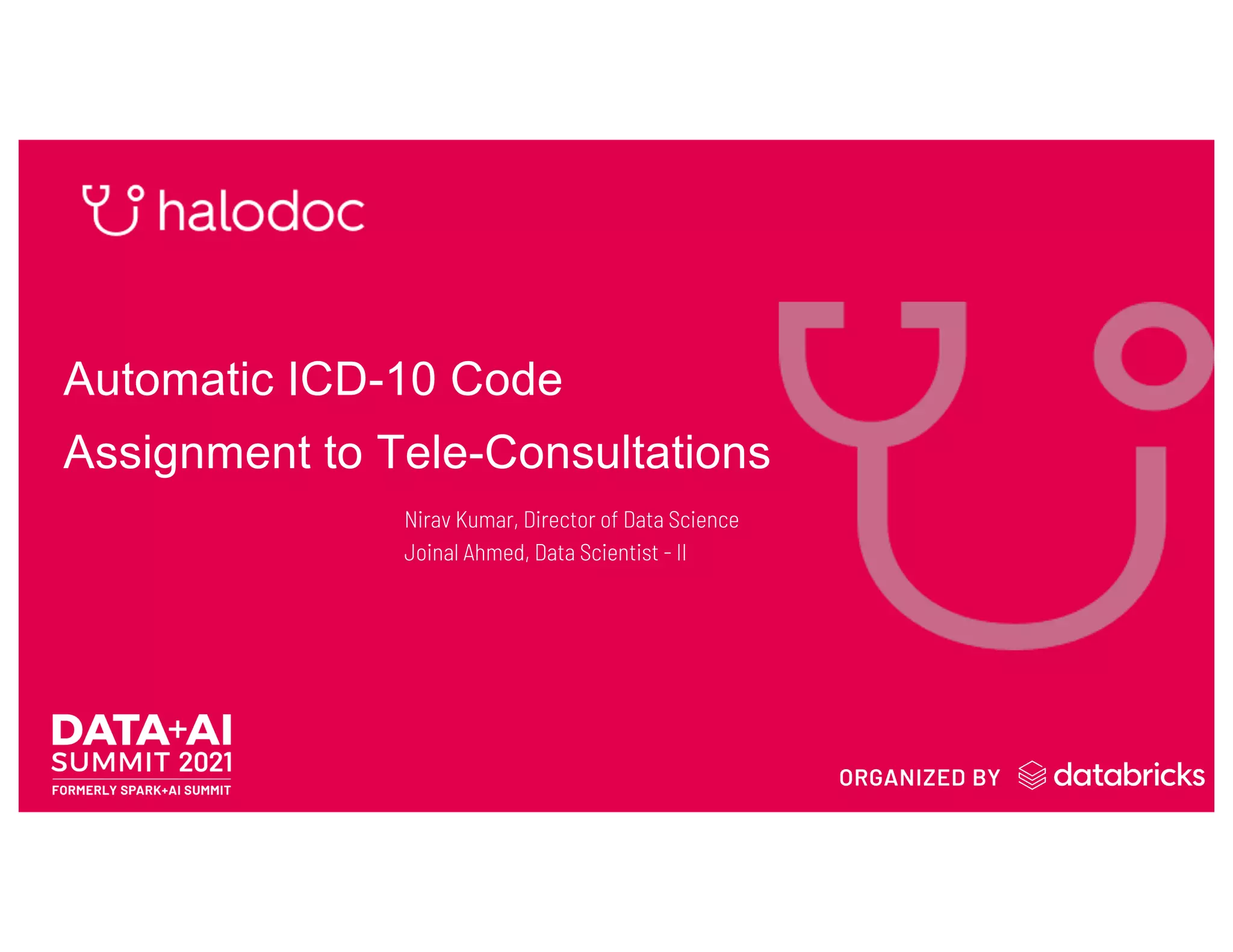 Automatic ICD-10 Code Assignment to Consultations | PPT