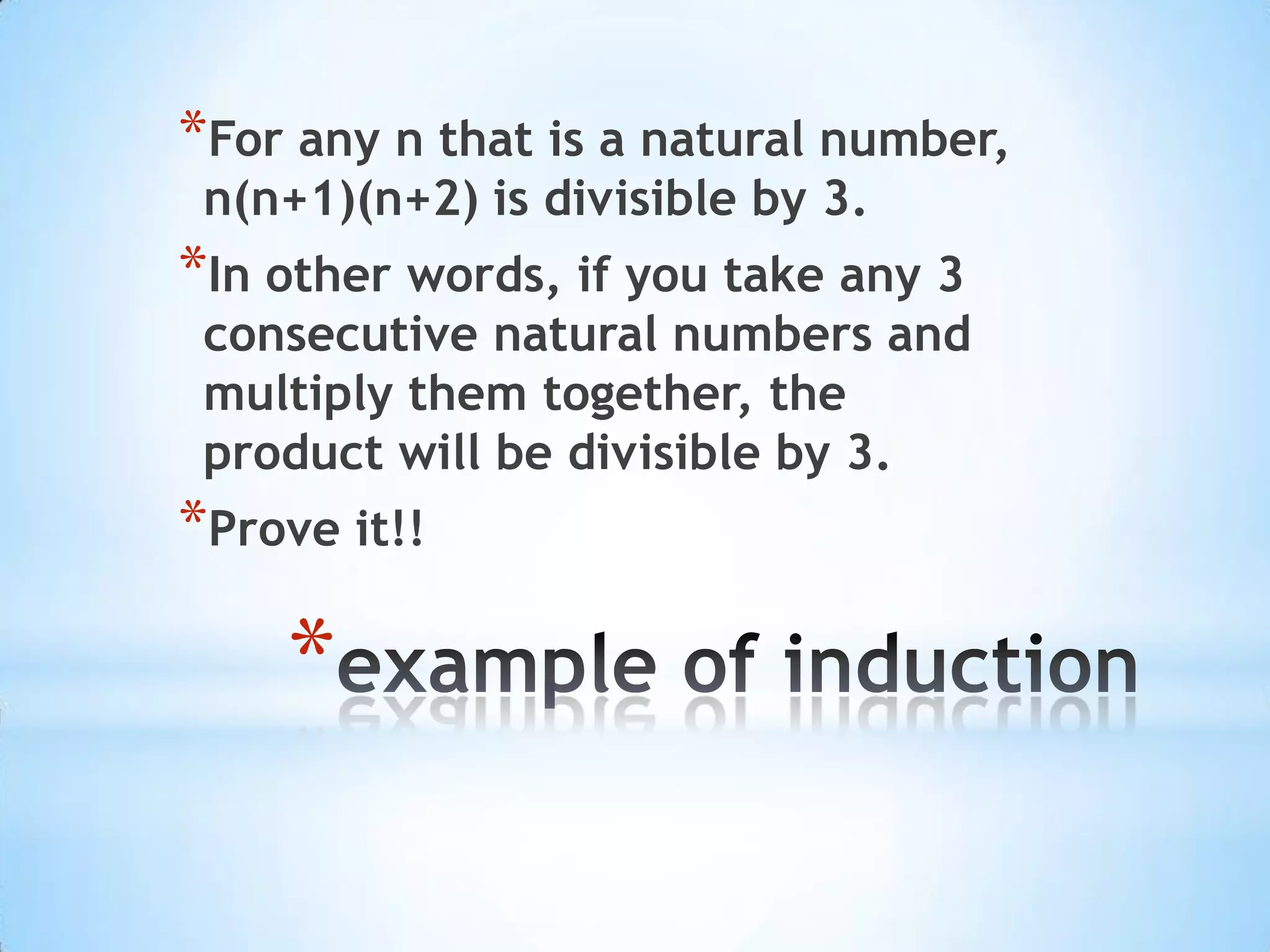 proof by induction | PPTX