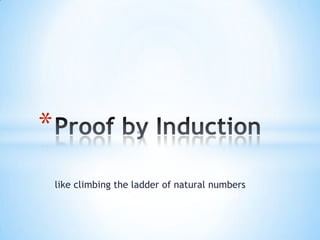 proof by induction | PPTX