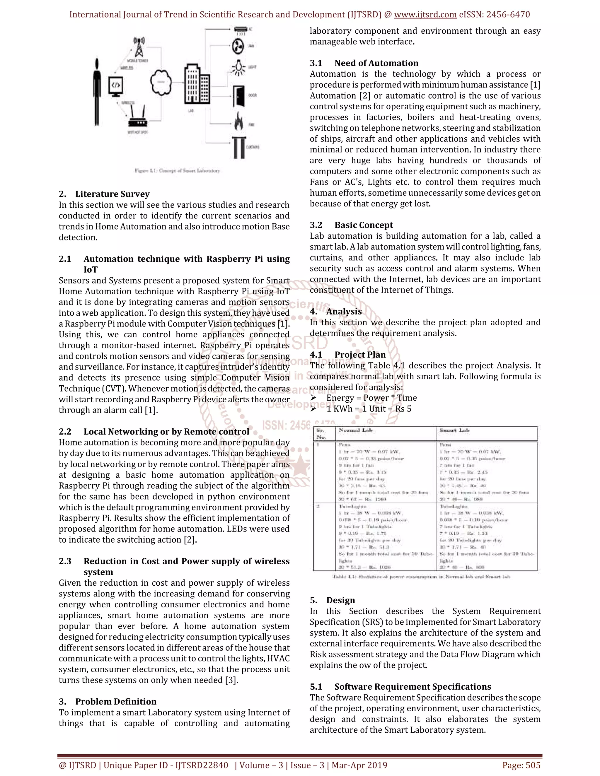 Smart Laboratory | PDF
