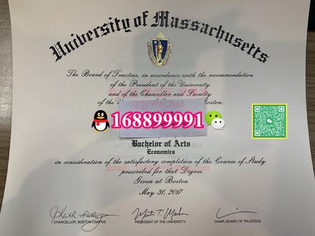 University of Massachusetts Boston degree offer diploma Transcript | PPT