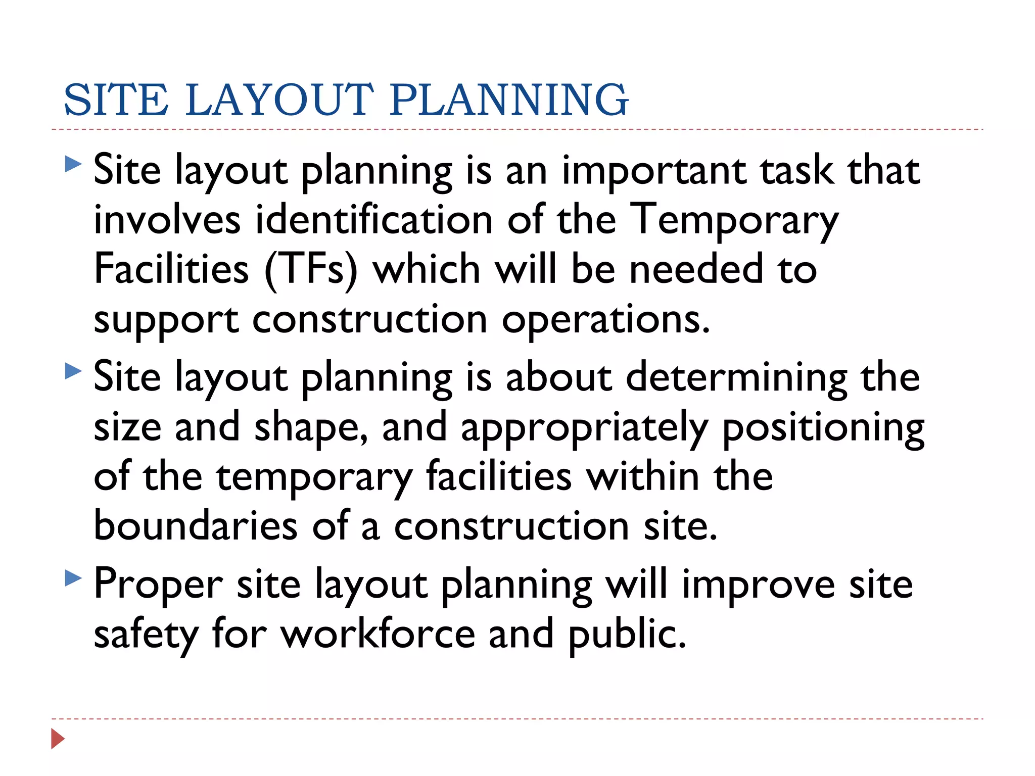 114 site layout-health and safety | PPT