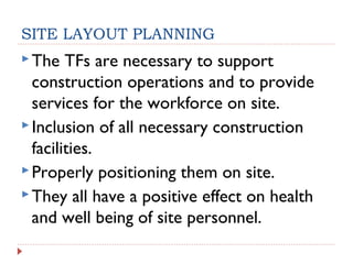 114 site layout-health and safety | PPT