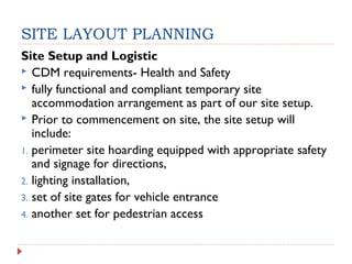 114 site layout-health and safety | PPT