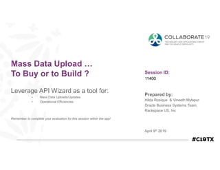 Don’t Struggle with Complex and Rigid Data Migrations, Leverage API Wizard to Expedite and ...