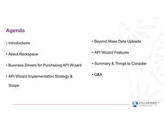 Don’t Struggle with Complex and Rigid Data Migrations, Leverage API Wizard to Expedite and ...