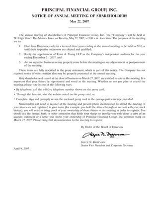 2007_proxy statement | PDF