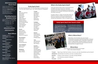 11-4-09 Sounds of the Stadium Concert Program | PPT