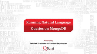 Running Natural Language Queries on MongoDB | PPT