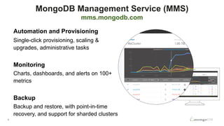 Evolution and Scaling of MongoDB Management Service Running on MongoDB | PPT
