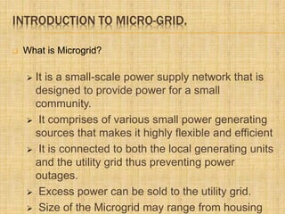 Micro-grid | PPTX