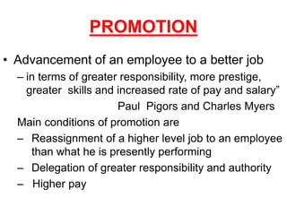 114123215 promotion-transfer-and-demotion | PDF