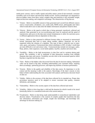 Big Data in Cloud Computing Review and Opportunities | PDF