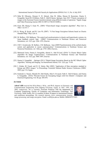 A CHAOTIC CONFUSION-DIFFUSION IMAGE ENCRYPTION BASED ON HENON MAP | PDF