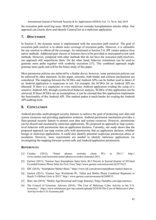 SYSTEM CALL DEPENDENCE GRAPH BASED BEHAVIOR DECOMPOSITION OF ANDROID APPLICATIONS | PDF