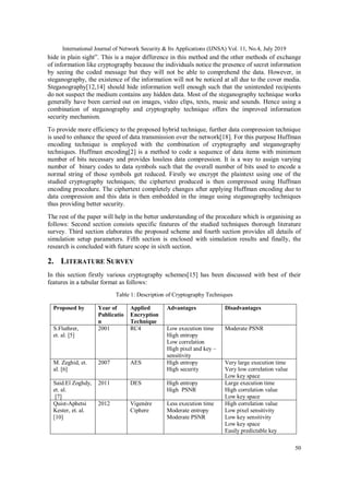 A NOVEL IMAGE ENCRYPTION SCHEME WITH HUFFMAN ENCODING AND STEGANOGRAPHY ...