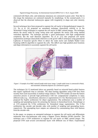 Melanoma Cell Detection in Lymph Nodes Histopathological Images using Deep Learning | PDF