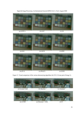 Demosaicing of Real Low Lighting Images using CFA 3.0 | PDF