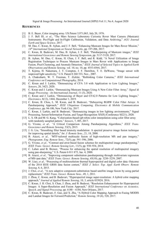 DEMOSAICING OF REAL LOW LIGHTING IMAGES USING CFA 3.0 | PDF