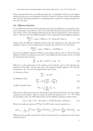 Fast Fluid Thermodynamics Simulation By Solving Heat Diffusion Equation ...