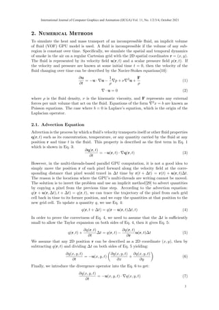 Fast Fluid Thermodynamics Simulation By Solving Heat Diffusion Equation | PDF