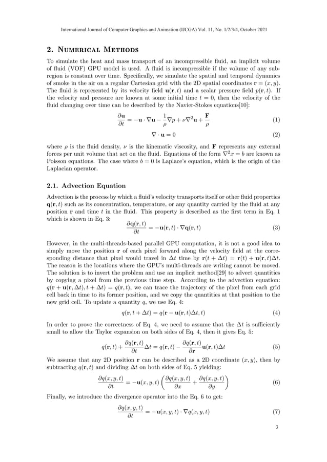 Fast Fluid Thermodynamics Simulation By Solving Heat Diffusion Equation ...