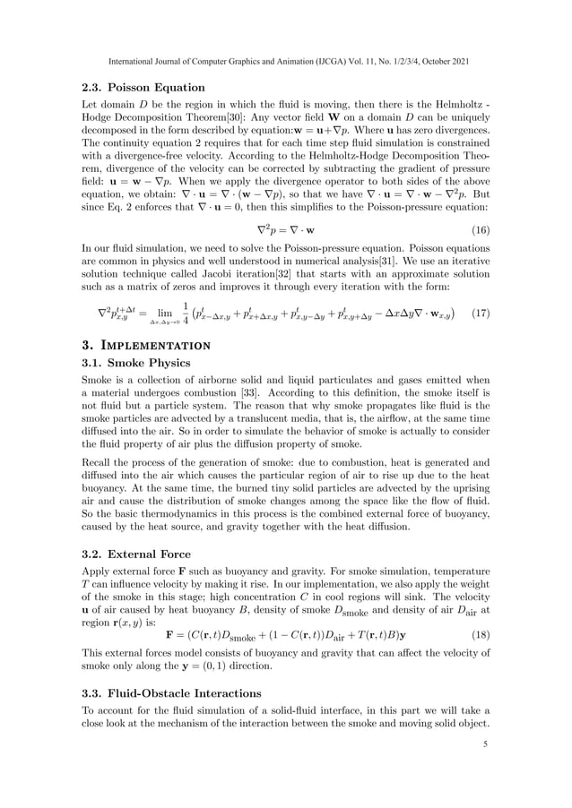 Fast Fluid Thermodynamics Simulation By Solving Heat Diffusion Equation | PDF