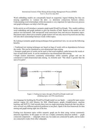 SEMANTICS GRAPH MINING FOR TOPIC DISCOVERY AND WORD ASSOCIATIONS | PDF